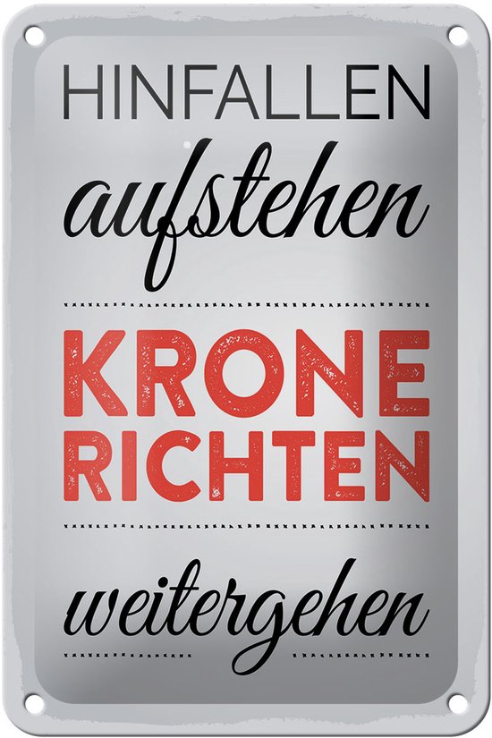 Aufstehen Krone Richten Spruch