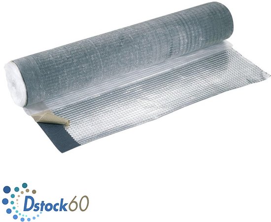 Bitumen Aluminium Dekvloer Rol 4 Meter - Flexibele Afdichting voor ...