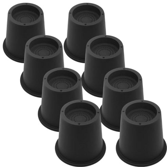 Bedverhogers - 8 stuks meubels lifters tot 1,5 ton, 10 cm verhogers ...