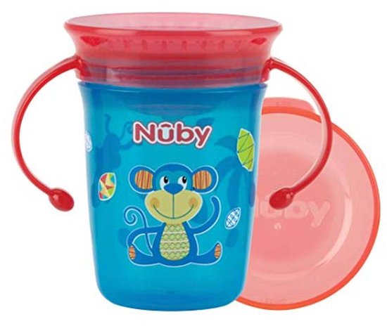 360° Wonder Cup - Anti-mess Drinkbeker voor Baby's - Hygienische ...