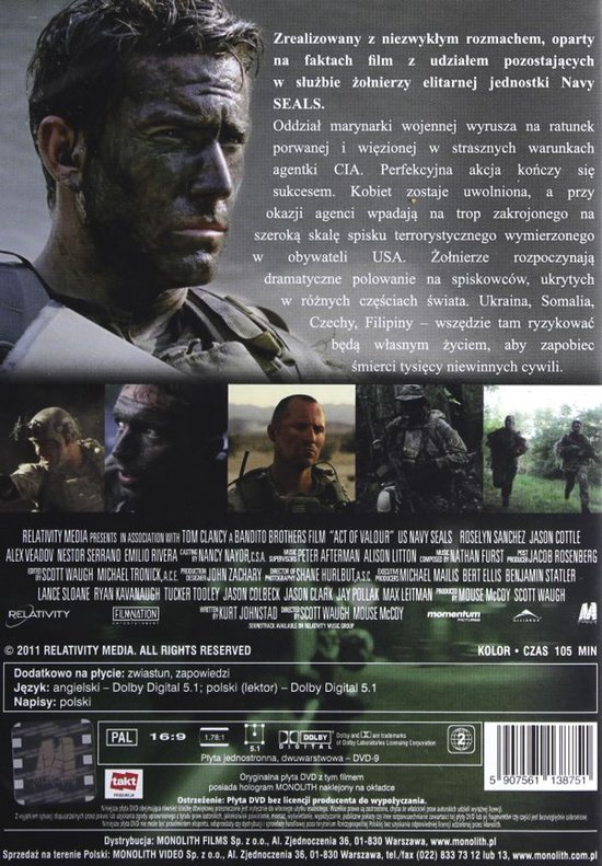 Act of Valor: Les Soldats de l'Ombre [DVD] (DVD), Marc Margulies | DVD ...