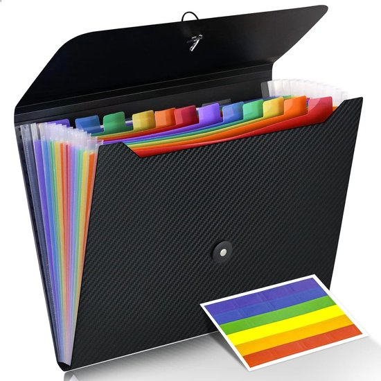 Document Organisatie Tas - 13 Vakken Archiveren - A4 Formaat ...
