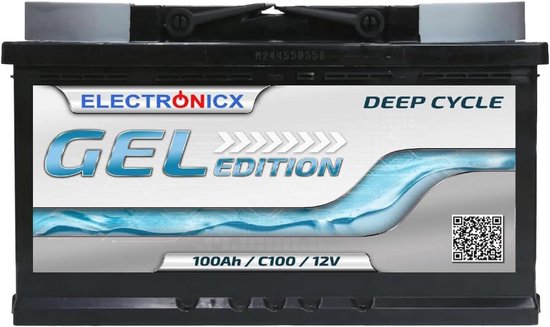 GEL Accu 100Ah 12V voor Camper en Boot | bol