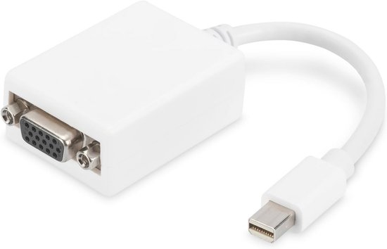 Mini DisplayPort naar VGA Adapter - Full HD 60Hz, 1920x1080 pixels, Wit ...