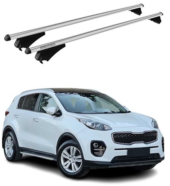 Dakdrager voor Kia Sportage QL 2016-2020 - Hoogwaardige Aluminium ...