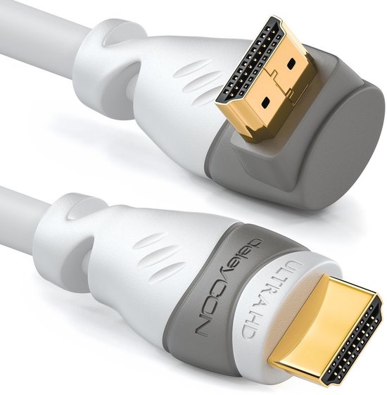 HDMI-Kabel Hoek 270° - UHD 4K HDR 1080p 2160p EARC voor TV, Monitor, PC ...