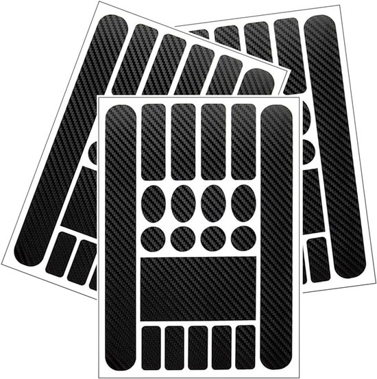 3x Fiets Frame Bescherming Set - Transparante Lakbescherming tegen ...
