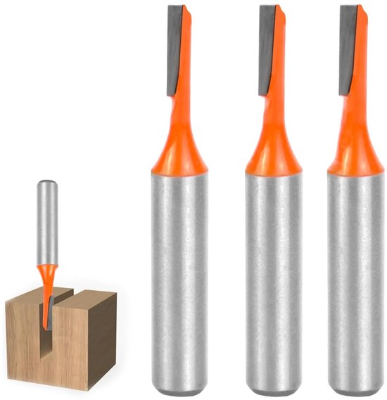 Set van 3 Freesbeitels voor Houtfrezen en Groeven Frezen | bol