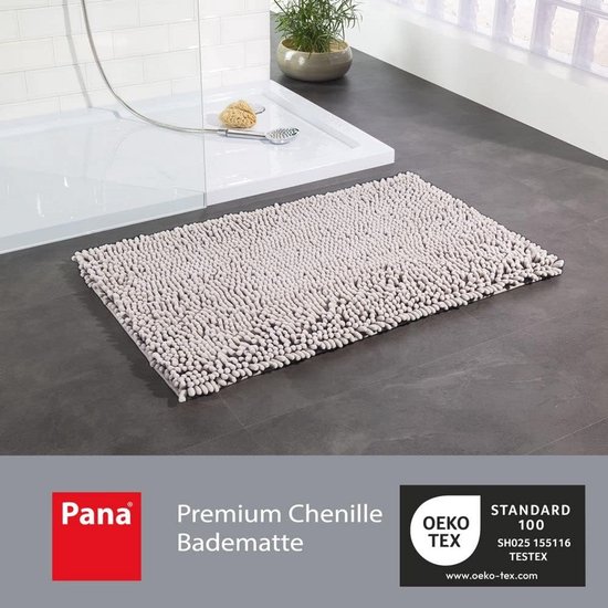 Grote Chenille Badmat (70x120 cm) - Zachte, Absorberende en Wasbare ...