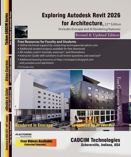 Exploring Autodesk Revit 2026 for Architecture, 22nd Edition (ebook ...