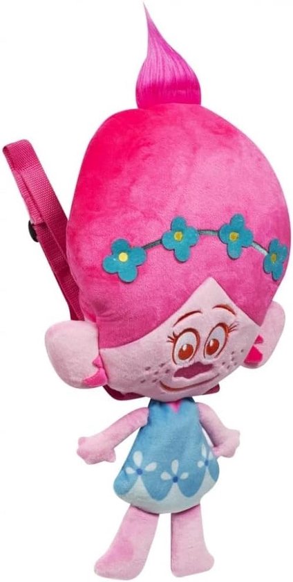 Trolls Poppy Head Pluche Rugzak voor Kinderen | bol