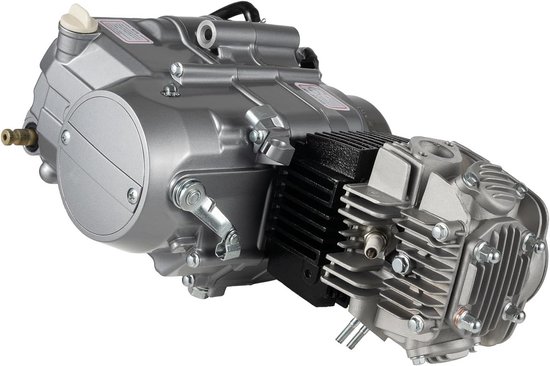 125cc Handgeschakelde Crossmotor Pitbike Motorblok 4-Takt - Inclusief ...