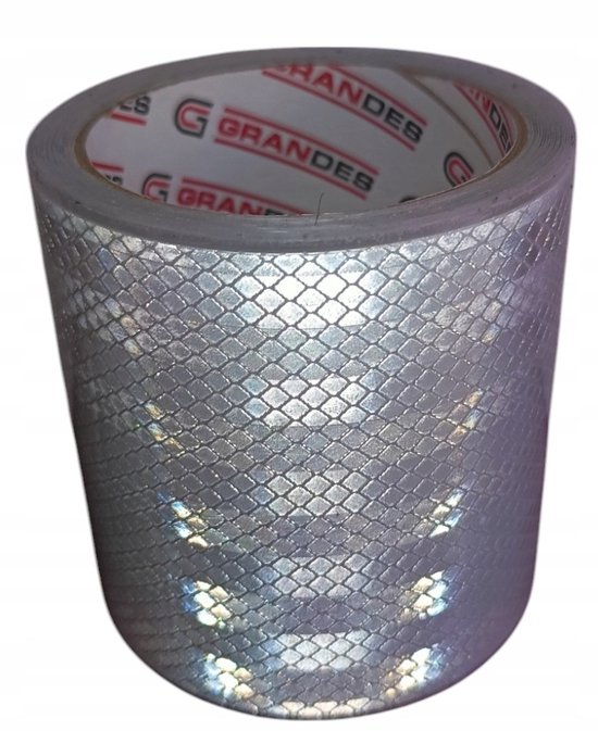 Reflecterende microprisma-contourtape 100 mm x 5 m | bol