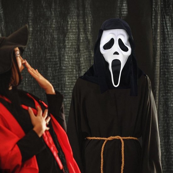 Latex Ghostface Masker - Griezelig Scream Masker voor Halloween en ...