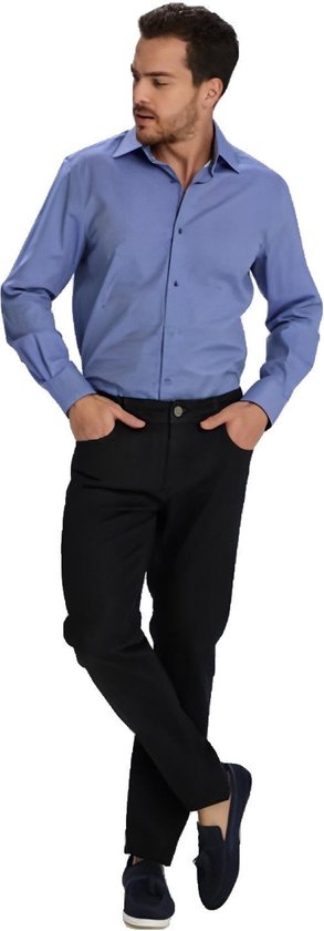 WB Jeans Heren Tim Dark Black - 34/32 | bol.com