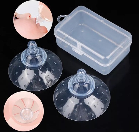 Tepelhoedje - Borstvoeding - Tepelbescherming - Speen - Newborn -Baby ...