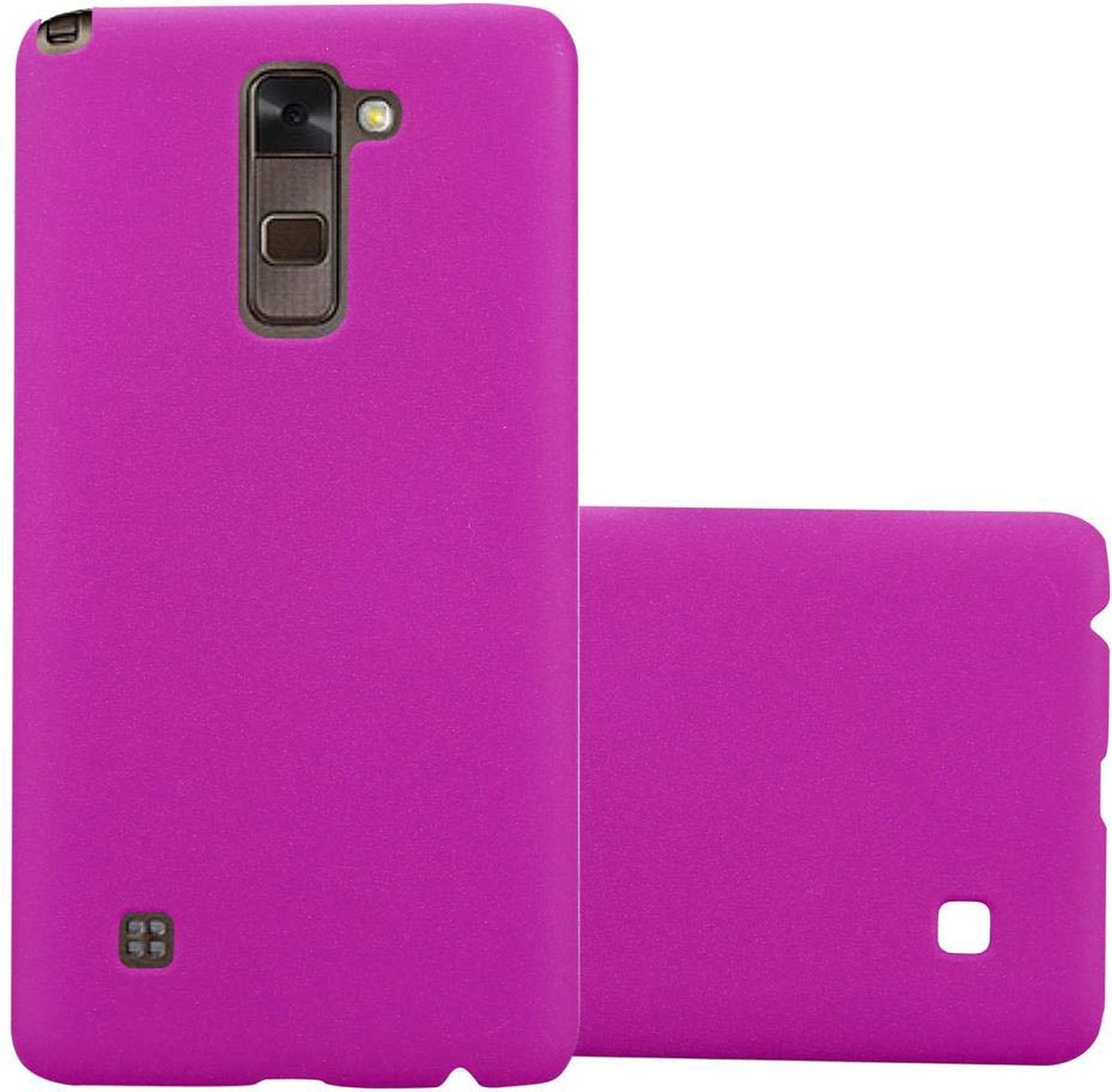 Cadorabo Hoesje voor LG STYLUS 2 in FROSTY ROZE - Hard Case ...