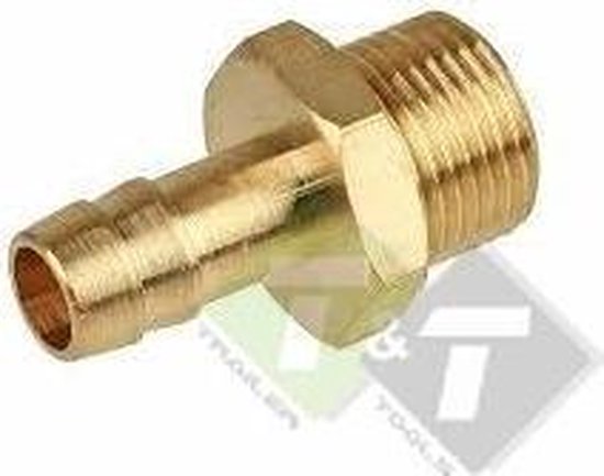 Slangpilaar tule, 10mm, 3/8 duims, uitwendig draad | bol.com