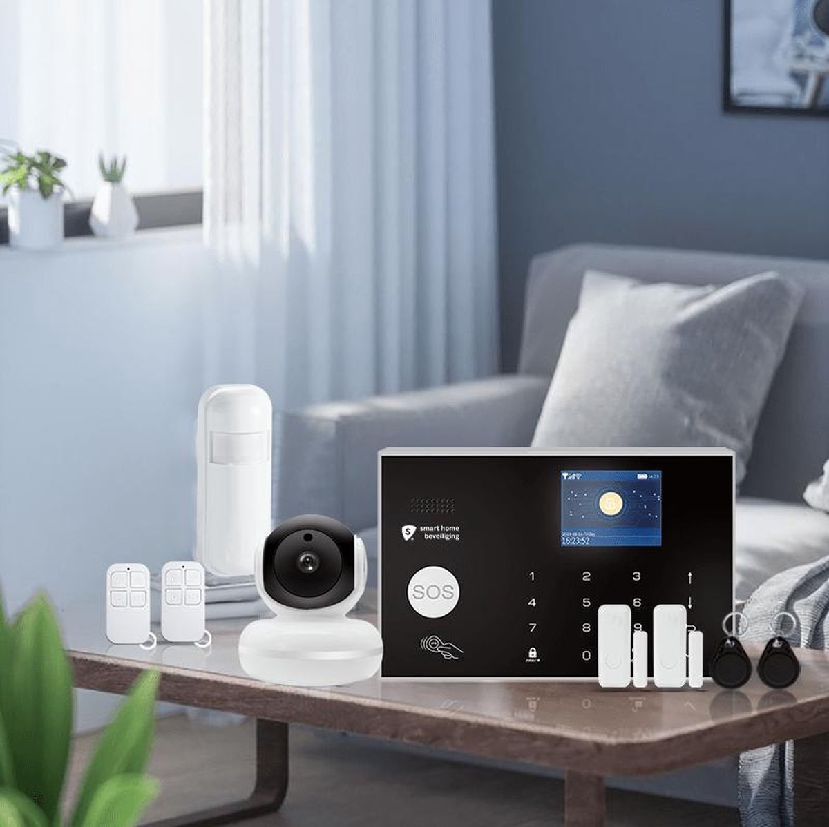 Alarmhub plus alarmsysteem met camera - Slim alarmsysteem met camera en ...