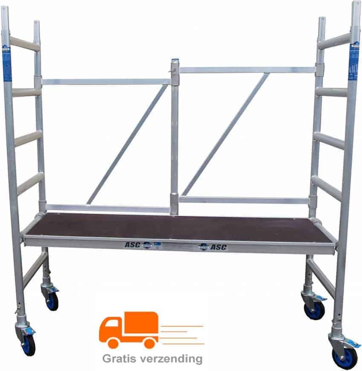 ASC kamersteiger 75 x 190 x 3 t/m 5,7 meter WH | bol.com