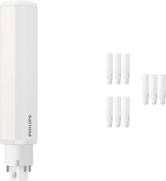 Voordeelpak 10x Philips CorePro PL-C LED 9W 830 | Warm Wit - 4-Pin - Vervangt 26W | bol