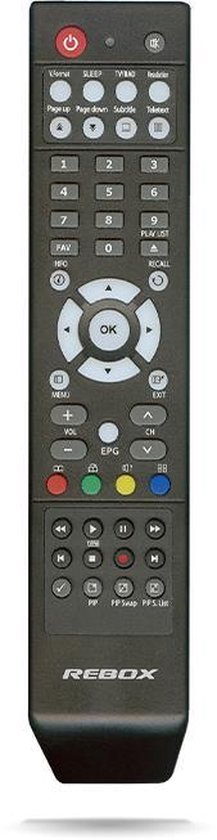 Rebox afstandsbediening voor een Rebox 4000 en 42xx series satelliet ontvanger –... | bol