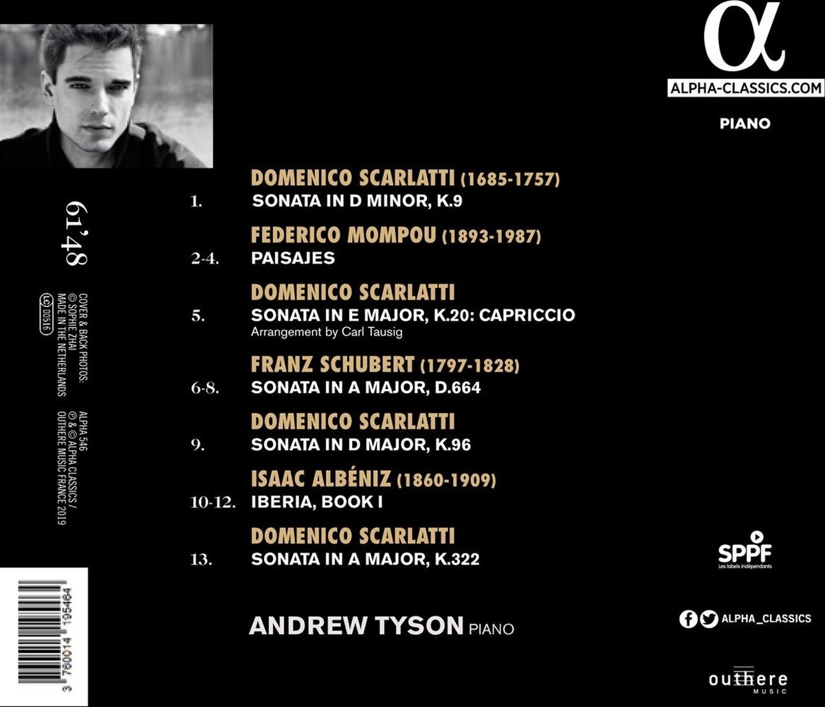 Andrew Tyson - Landscapes (CD), Andrew Tyson | Muziek | bol