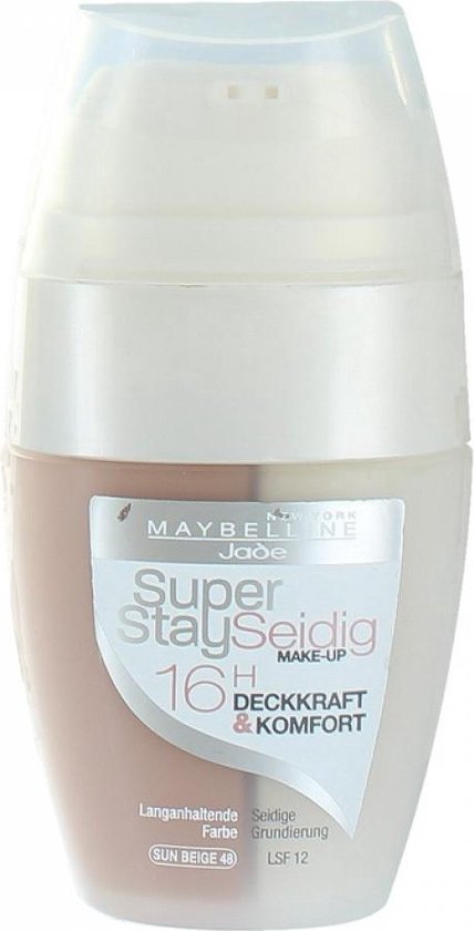 Maybelline Foundation - Superstay Seidig - 48-sun beige - 30ml | bol