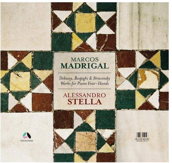 Debussy. Respighi & Stravinsky: Works For Piano Four-Hands, Madrigal ...