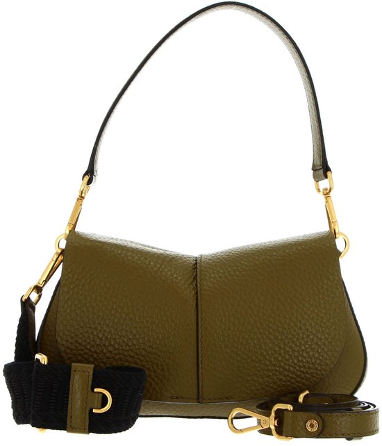 GIANNI CHIARINI Schoudertas Helena Round Shoulder Bag Moss Olijfgroen | bol