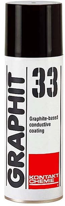Graphit 33 Geleidende Grafiet Spray - 200 ml | bol