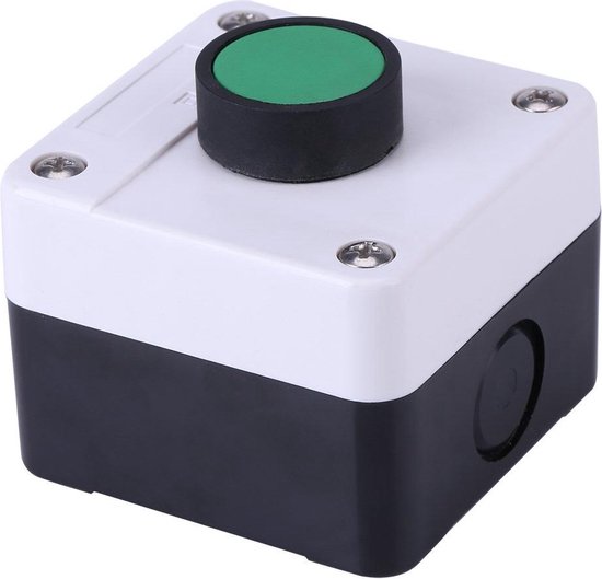 Weerbestendige Groene Drukknop Schakelaar - Eén Knop Controle Doos voor ...