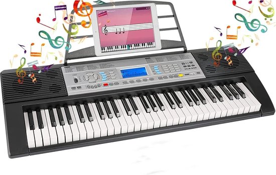 Digitale Piano - Elektrische Piano - Keyboard 61 Toetsen - met luidsprekers -... | bol