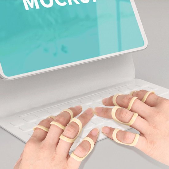 Ovale Vinger Spalk Vinger Guard voor Artritis - Hamer Vinger ...