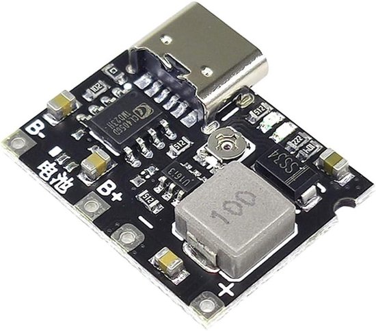 Boost Discharge Module 2A 3.7V to 5V 9V 12V 18650 Lithium Battery ...