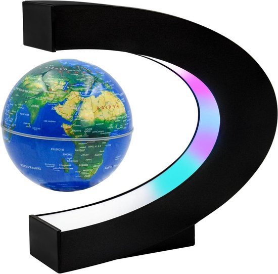 Lichtgevende drijvende wereldbol - Educatief en decoratief - 1 stuk | bol