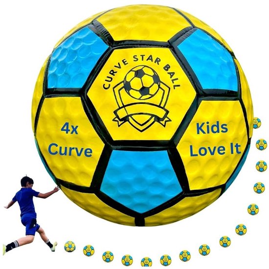 Kickerball - Curve Voetbal - Ultimate Curve Bal - Kickerbal voor ...