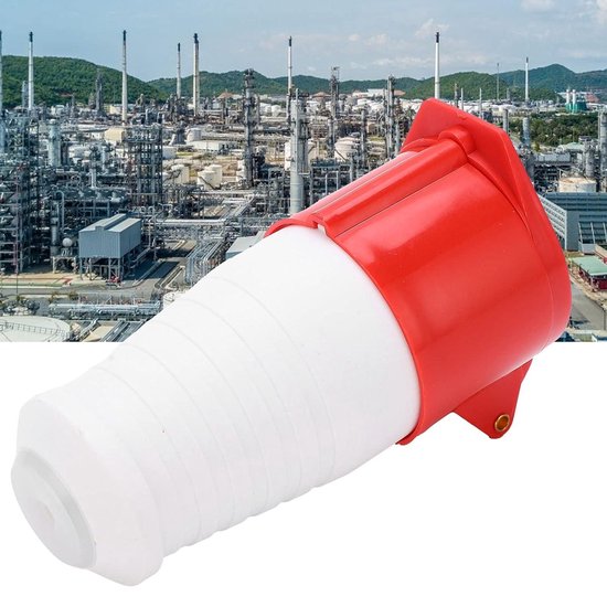 5 Pin Industrial Plug Coupler - 3 Phase Power Plug Set IP44 Waterproof ...