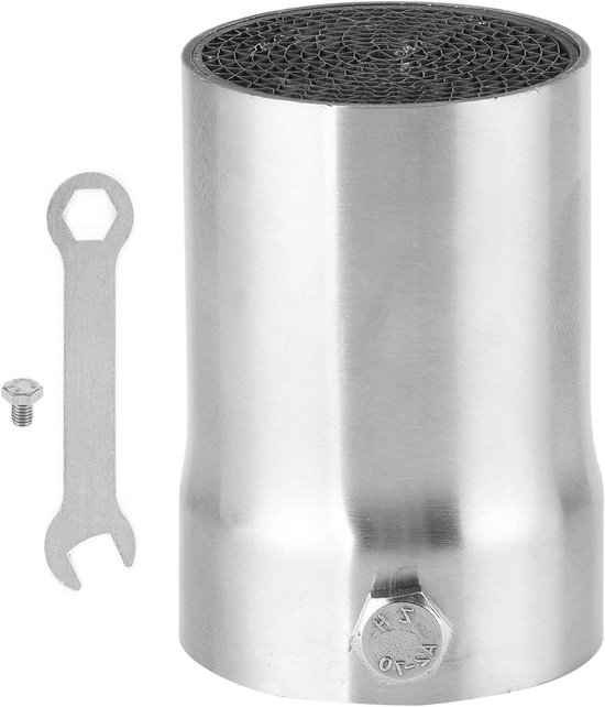 Motorcycle Exhaust Pipe Quieter 48mm - Stainless Steel DB Killer ...