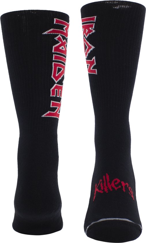 Iron Maiden Serial Killers Crew Socks (One Size Eu 40-46) | bol