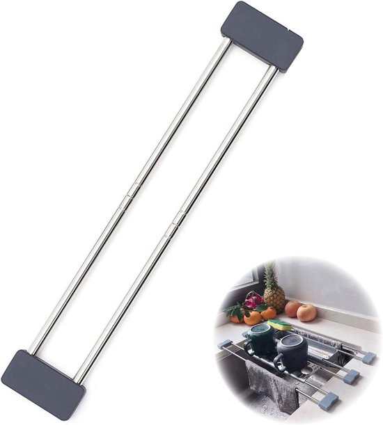 Titel: Multifunctioneel en uittrekbaar telescopisch afdruiprek voor ...