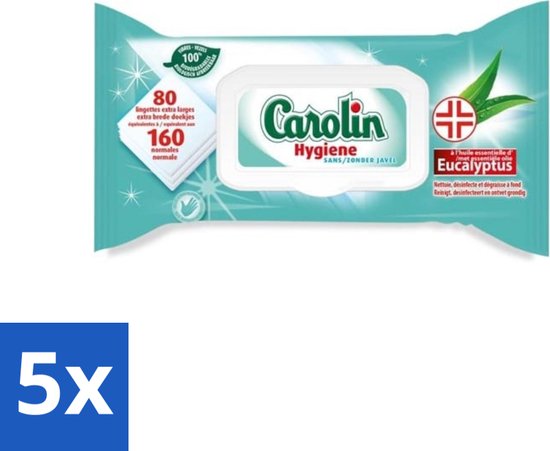Carolin - Schoonmaakdoek - Hygiene doekjes - Extra breed - Met ...