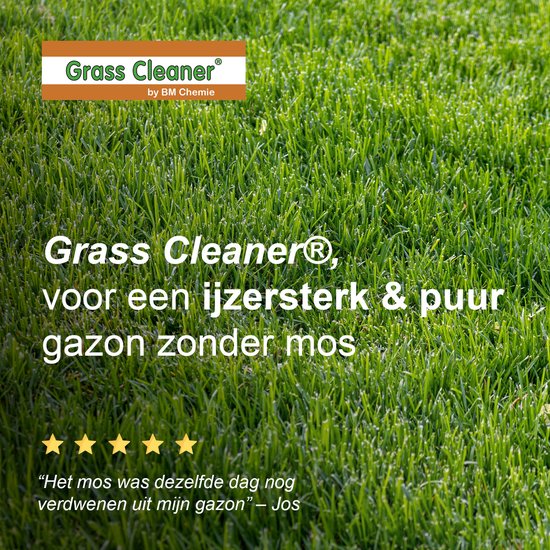 Anti mos in gras & gazon - Mos verwijderaar - Grass Cleaner 5L - BM ...