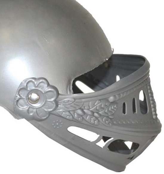 Carnaval Verkleed set - Ridder helm met wapens - voor kinderen - grijs ...