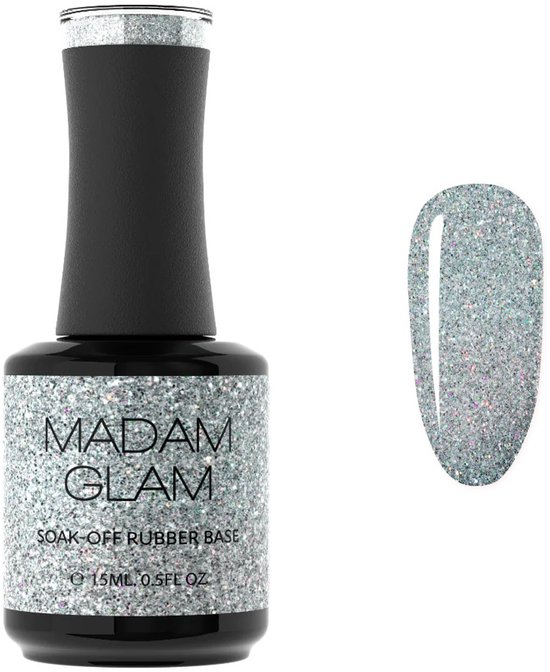 Madam Glam Rubber Base - Crystal Vow | bol