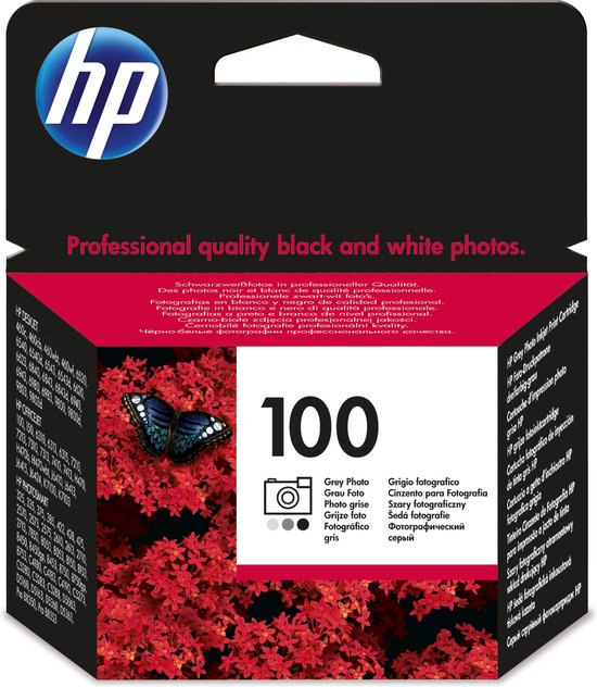 HP 100 Gray Photo Inkjet Print Cartridge | bol