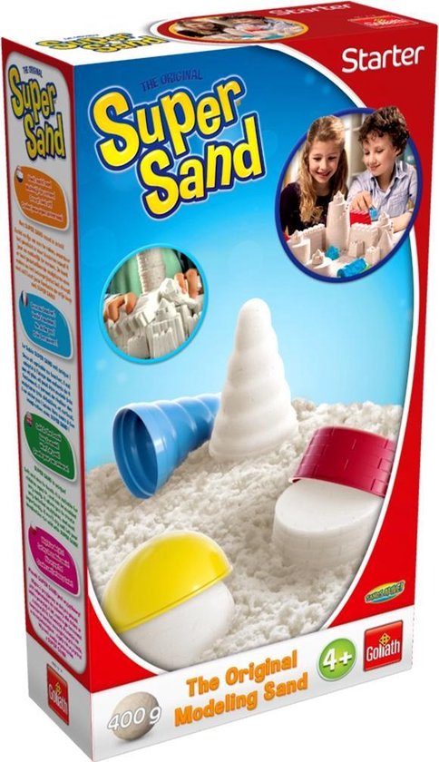 Super Sand Original Starter Rode rand -speelzand | bol
