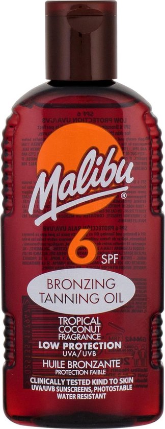 Bronzing Tanning Oil Spf6 - Tanning Spray | bol