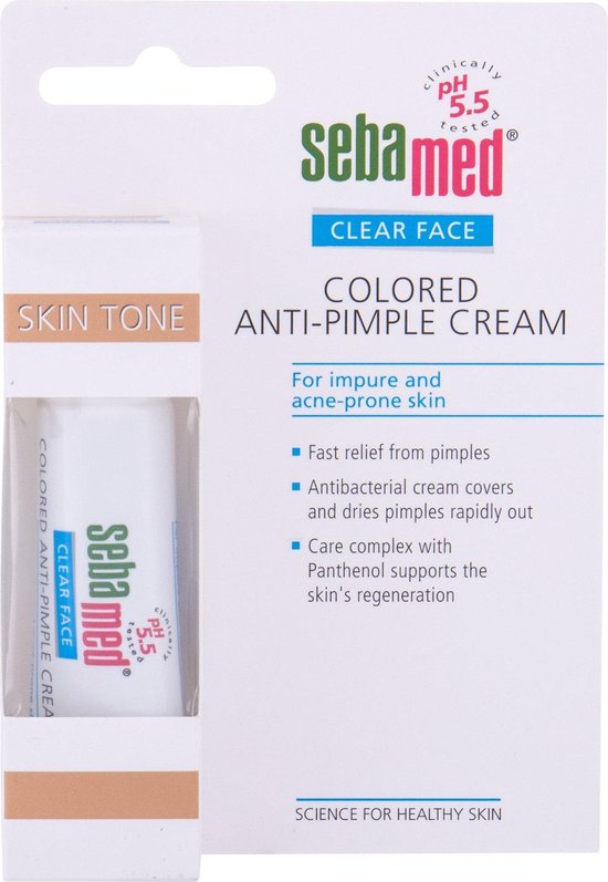 Sebamed - Clear Face Coloured Anti Pimple Cream (U) | bol
