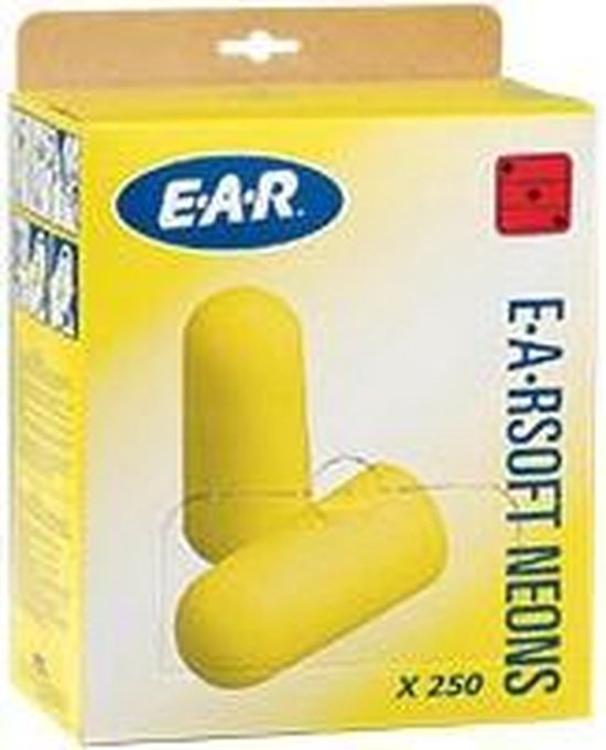 EAR Soft Yellow Neons - oordoppen - 250 paar - | bol